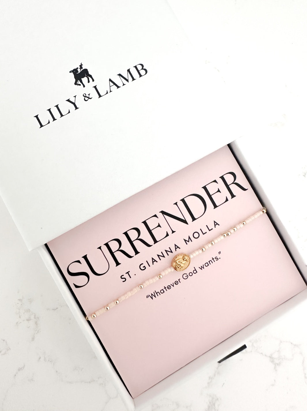 St. Gianna Bracelet – Lily and Lamb